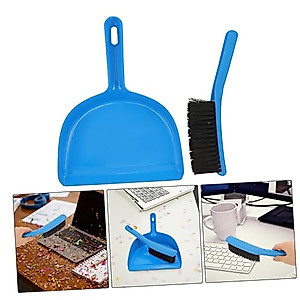 HONMEET 1 Set Car Air Small Cleaning Brush Car Cleaning Brush Interior Plastic Blue Pool Table Cleaning Kit