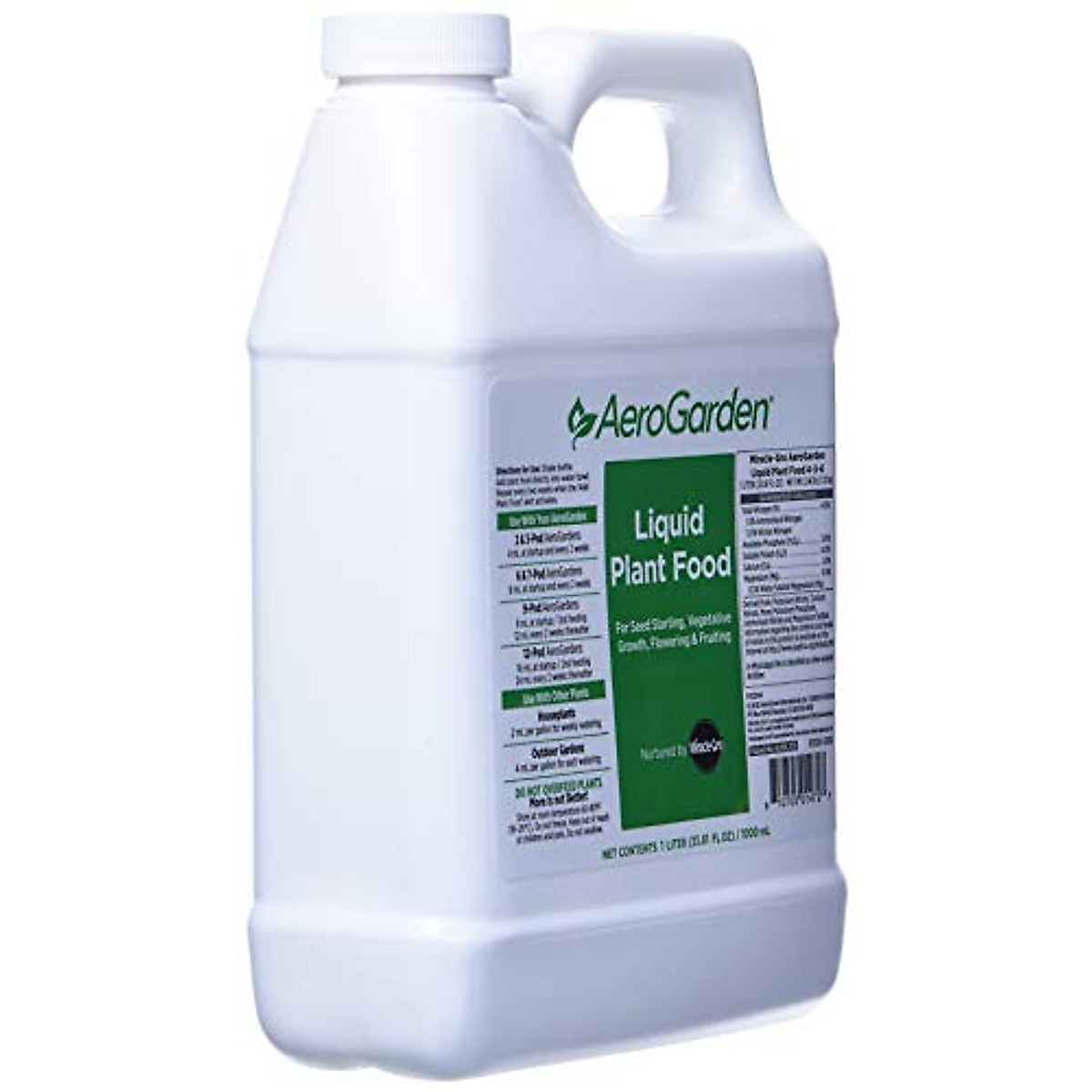AeroGarden Liquid Nutrients (1 Liter) & Grow Anything Seed Pod Kit, 9