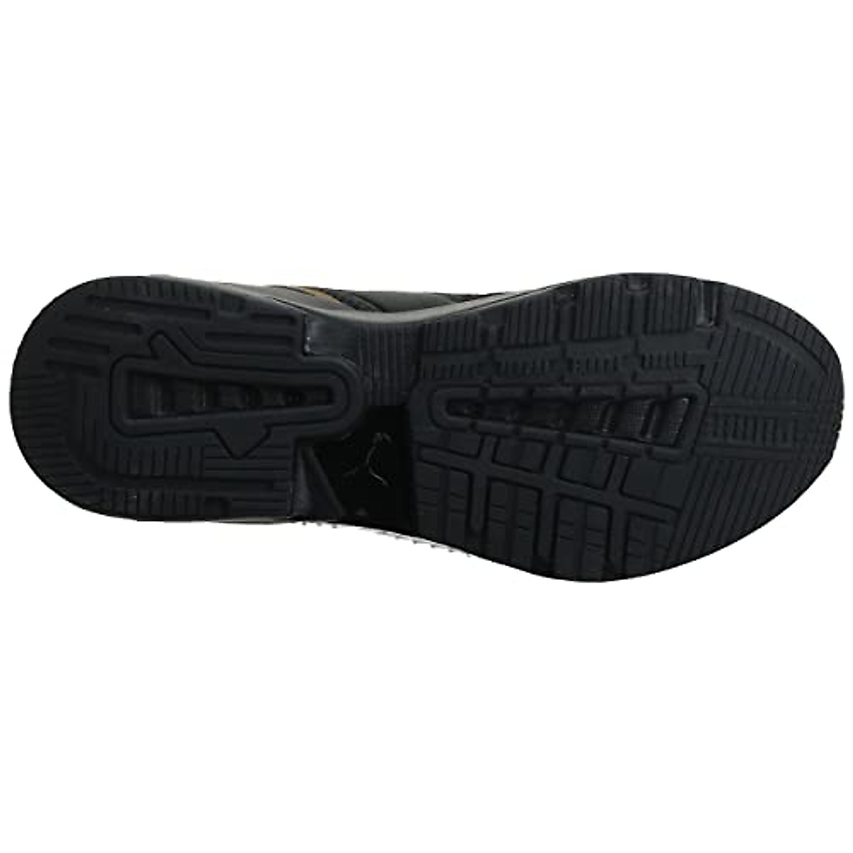 PUMA womens PROVOKE XT, Puma Black-Puma Team Gold, 7.5