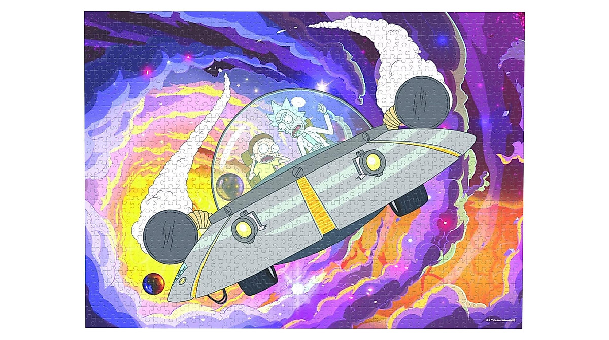 Rick and Morty 1000 Piece Puzzle - Collectible Artwork