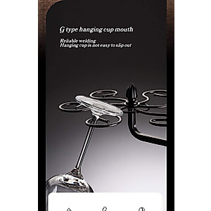 NILICAN Red Wine Stemware Racks Kitchen Bar Table Decoration Metal Drying Rack Wine Glass Holder Cutlery Storage Rack