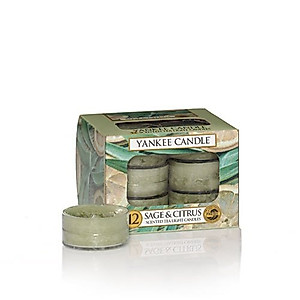 Yankee Candle Sage & Citrus 12 Tea Lights