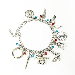 AYJBDGR Universe of Fandoms TV Movies Show Original Design Quality Cosplay Jewelry Cartoons Charm Bracelet Collection Gifts for Women