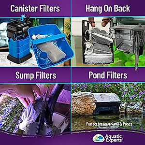 Premium Activated Carbon - Aquarium Carbon for Fish Tank Filter - Aquarium Filter Media - Aquarium Charcoal for Fish Tanks - Activated Charcoal Bulk (Granulated, 3 lbs with Fine Mesh Bag)