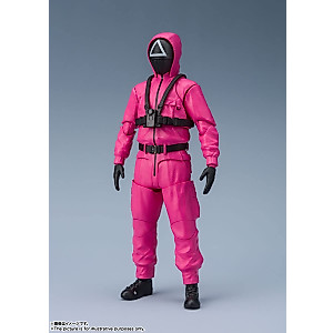 TAMASHII NATIONS - Squid Game - Masked Soldier, Bandai Spirits S.H.Figuarts Action Figure