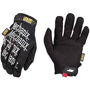 Mechanix Wear: The Original Work Glove with Secure Fit, Synthetic Leather Performance Gloves for Multi-Purpose Use, Durable, Touchscreen Capable Safety Gloves for Men (Black, XXX-Large)