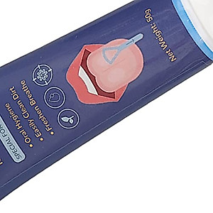 Tongue Cleansing Gel, 50g Ergo Handle 2 Pcs Oral Refreshing Tongue Scrubber Brush Adult Plaque Removal Kit for Bad Breath