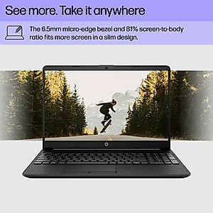 HP 2023 Newest Laptop, 15.6" Display, Intel Pentium Silver N5030 Processor(4-core), 16GB RAM, 512GB SSD, Intel UHD Graphics 605, WiFi, Bluetooth, Numeric Keypad, Windows 11 Home in S Mode, Jet Black
