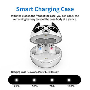 Togetface Wireless Earbuds Child Earbuds, Kids Wireless Earbuds Bluetooth Headphones with Microphone, IPX5 Waterproof, 30H Playtime, High-Fidelity Stereo Earphones for Sports and Work.