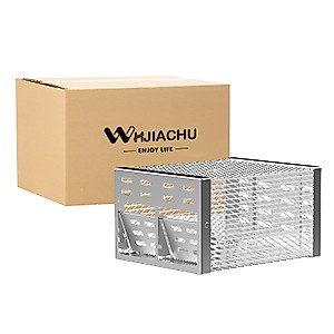 WHJIACHU Rat Trap, Humane Mouse Trap with Double-Opening One-Way Door Design, Automatic Continuous Cycle Mouse Trap, Suitable for Indoor and Outdoor Use, for Capturing or Releasing Rodents