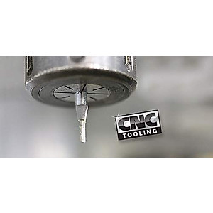 Amana Tool - 45239 Solid Carbide Cutting Edge Straight Plunge CNC Router Bit for Wood High Production 3/16 Dia x 5/8 x ¼ Inch Shank