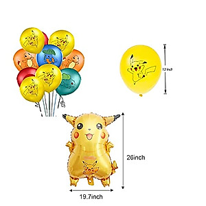 Cartoon birthday party supplies, including happy birthday banners, cupcakes, tablecloths and stickers, children's cartoon party decorations