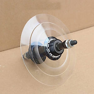 Pro Bamboo Kitchen Bicycle Freewheel Spoke Protector 164mm Rear Free Hub Freewheel Protector Mountain Bike Rotary Freewheel Protector