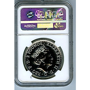 2017 GREAT BRITAIN 1 OZ SILVER BRITANNIA NGC MS69 FIRST RELEASES S2PD MS69 NGC