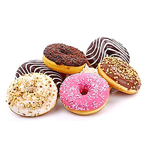 Webake Donut Pan Non-stick Mini Donut Tray Heavy Gauge 2.8 Inch Doughnut Pans for Baking 12-Cavity