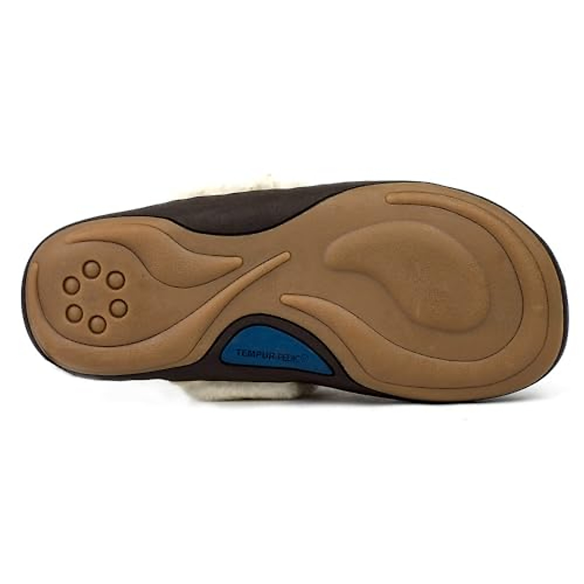 Tempur-Pedic Women's Kensley Clog Slipper,Hashbrown Suede,US 9 M