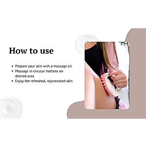 LOLA Beauty Care Silicone Anti Cellulite Massager, Body Shower Scrubber, Cellulite Remover, Body Massager - Exfoliate, Remove Cellulite, Distribute Fat Deposits, Improve Circulation