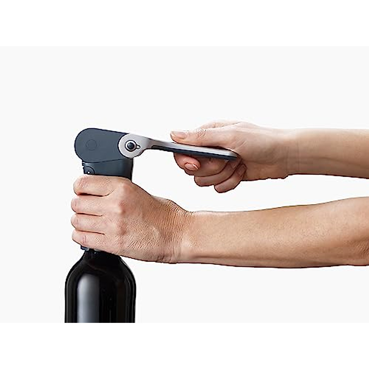 Joseph Joseph BarWise Compact Folding Lever Corkscrew Wine Opener with Foil Cutter, One-Size, Blue