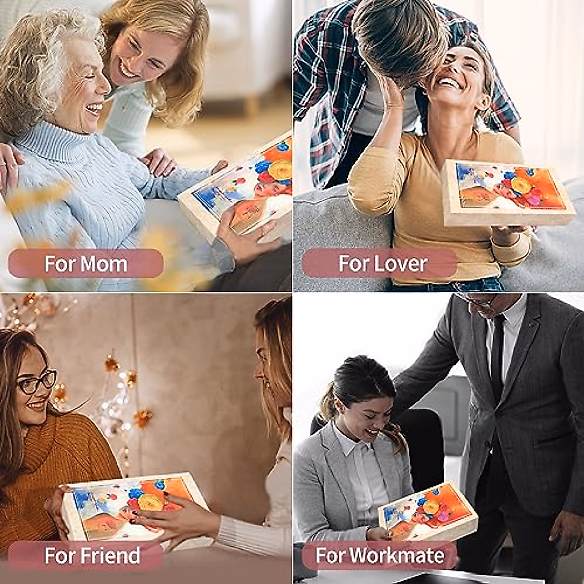 Scented Candles Set, Aromatherapy Candle Gifts for Women, 8 Pack 2.5oz Long Lasting Soy Candles for Home Scented, Stress Relief Candle Set for Meditation Bath Yoga Birthday Gifts Mothers Day Gifts