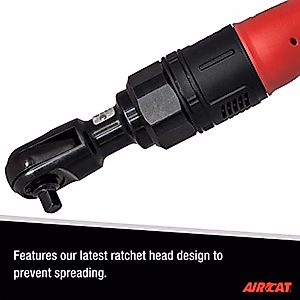 AIRCAT Pneumatic Tools 805-HT High Torque Ratchet Wrench 130 ft-lbs - 3/8-Inch