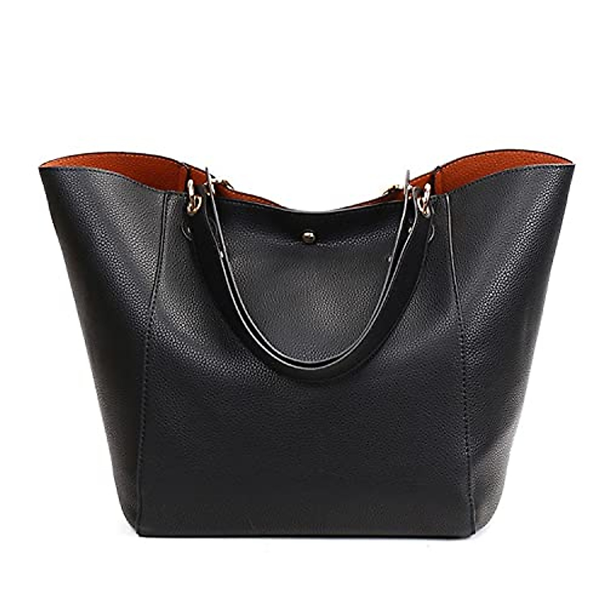 Womens Leather Handbags Tote Bag Shoulder Bag Top Handle Satchel Designer Ladies Purse (1#)