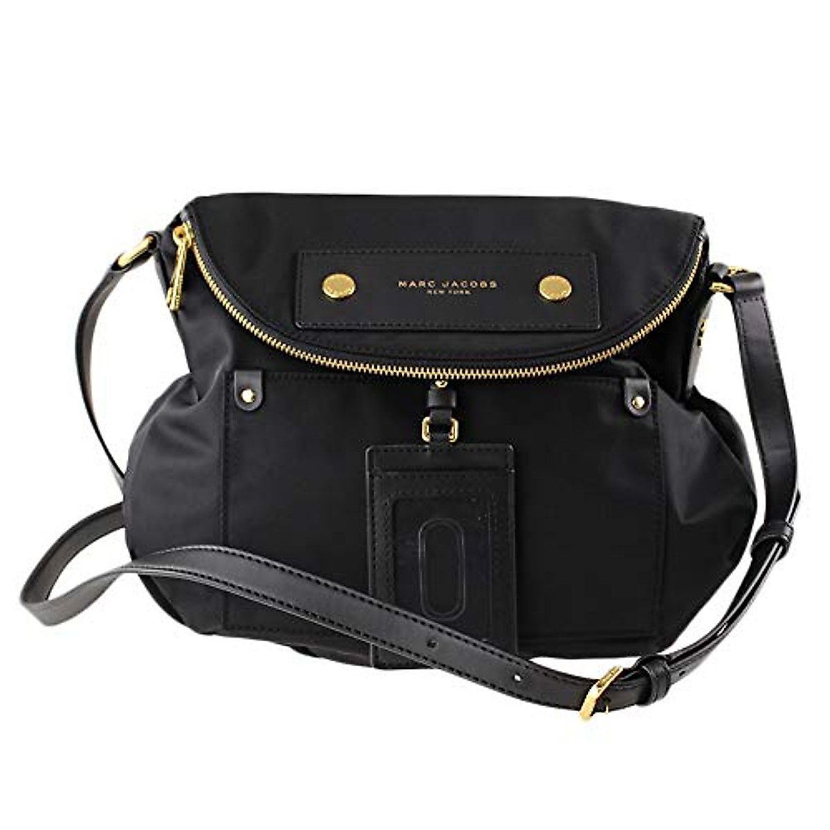 Marc Jacobs Preppy Natasha Nylon Crossbody Bag, Black, Medium