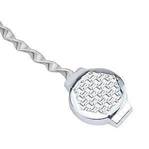 2PCS Magnetic Curtain Tiebacks Crystal Heart Shape Window Curtain Holdbacks Buckles Tie Backs Holders with Stretchable Wire Rope for Home and Office Decoration,Silver