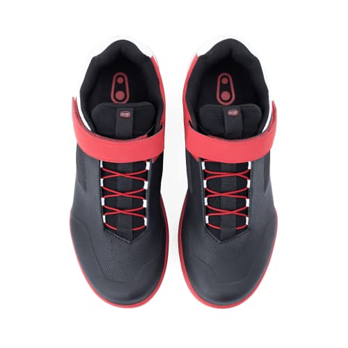 Crank Brothers Mallet Speedlace Mountain Bike Shoe Red/Black/White - Red Outsole, 9.0
