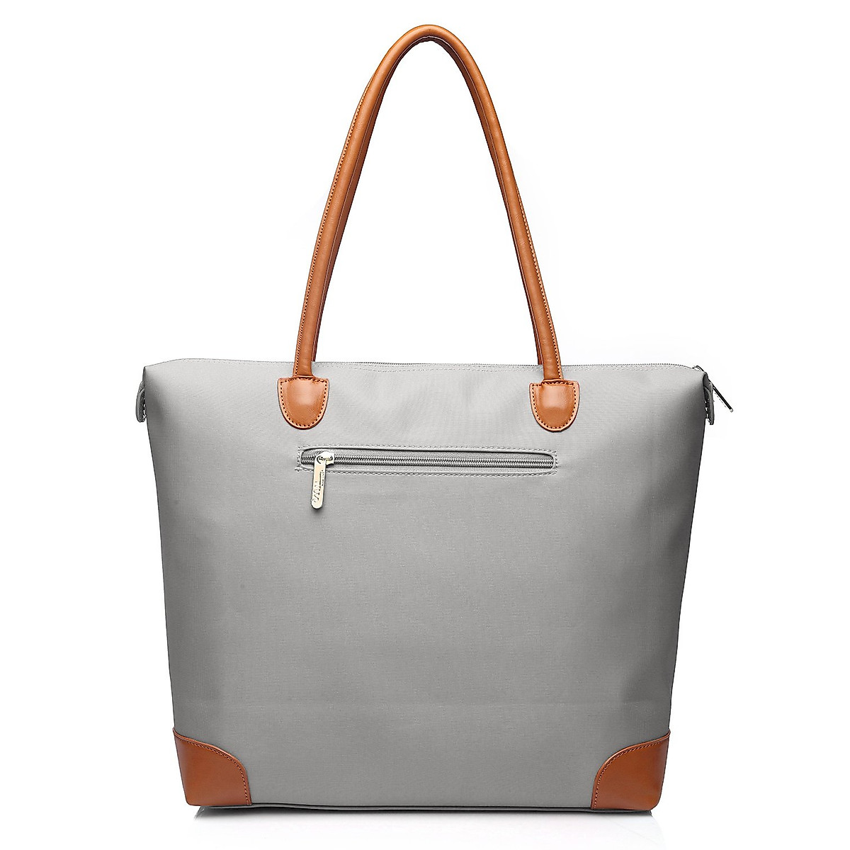 NNEE® Water Resistance Nylon Tote Bag & Multiple Pocket Design - Gray