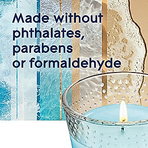 Glade Candle Jar, Air Freshener, Aqua Waves, 3.4 Oz, 2 Count