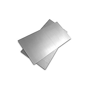 Taytools 774410 2 Piece Set Rectangle Cabinet Scrapers SAE 1074 Carbon Tempered Spring Steel with Polished Surfaces HRC 50 0.032 Inch Thick