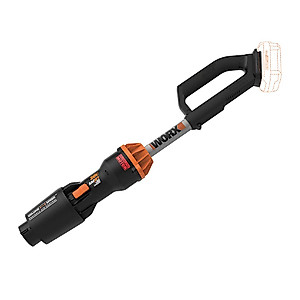 WORX Nitro WG543.9 20V Leaf Blower Cordless with Battery and Charger, Blowers for Lawn Care Only 3.8 Lbs., Cordless Leaf Blower Brushless Motor– Tool Only