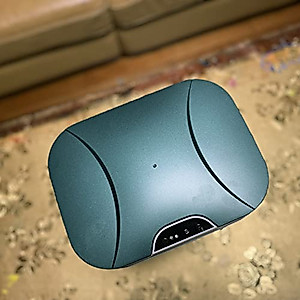 9.5L Collapsible Smart No Touch Trash Can, Refuse Bin, Waste Basket, Waste Bin for Kitchen Bathroom,Living Room,Bed Room,Office (Green)