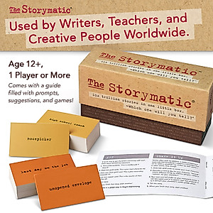 The Storymatic Classic – Creative Writing Prompts and Story Games – Storyteller Cards – Teacher Tool