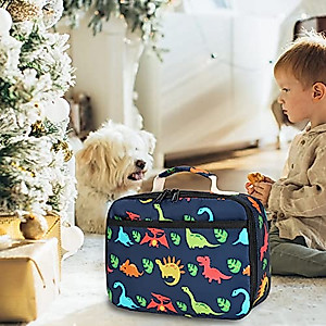 Bluboon Insulated Lunch Box for Kids Boys Girls School Lunch Bags Reusable Cooler Thermal Meal Tote for Picnic