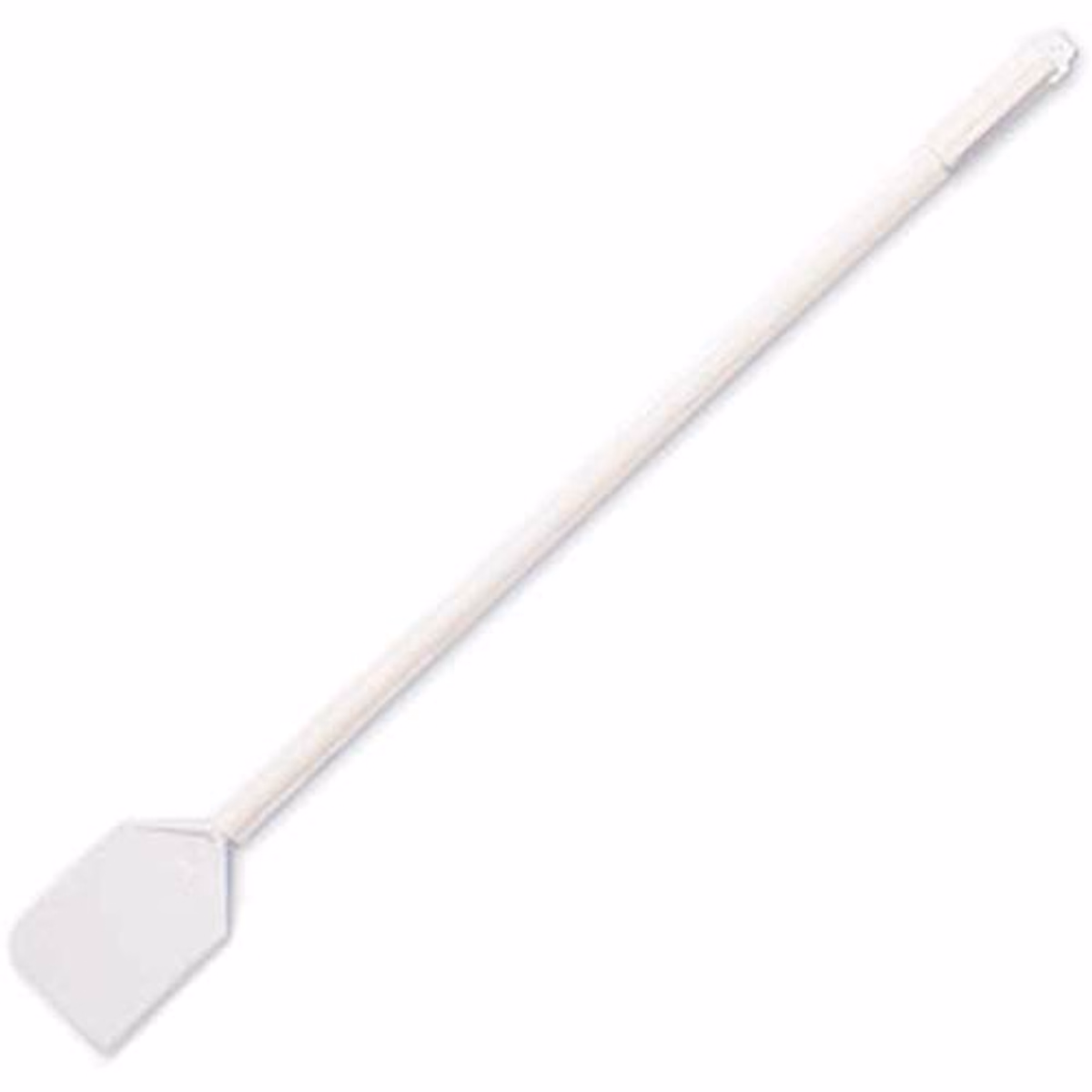 SPARTA 4135900 Plastic Paddle Scraper, Waterproof, Dishwasher Safe With Long Handle For Commercial Cleaning, 60 Inches, White