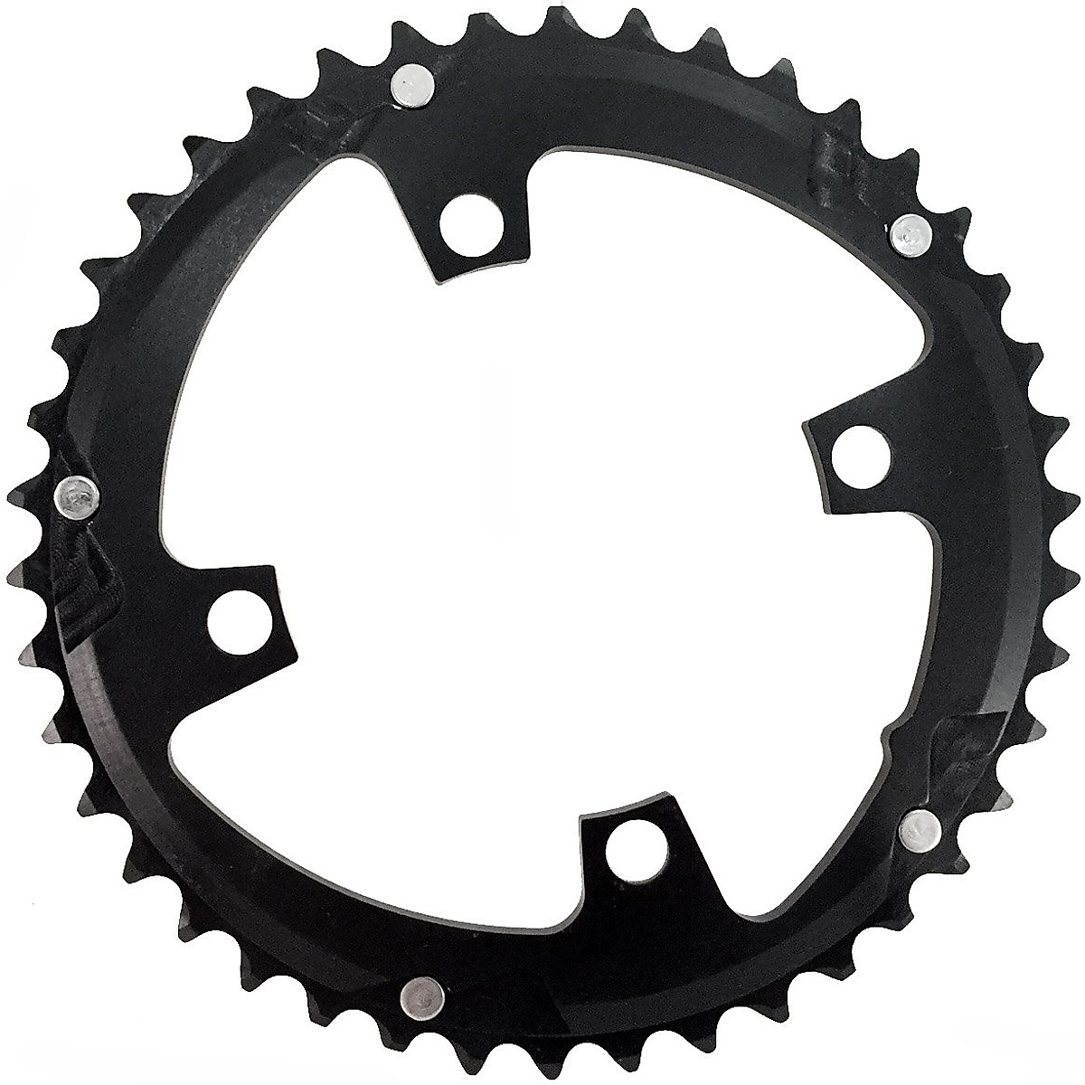 104mm BCD 4-Bolt SharkTooth Pro Mountain Outer Chainring Made in USA (42 Tooth)