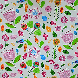 iNee Floral Fat Quarters Quilting Fabric Bundles for Quilting Sewing Crafting, 18 x 22 inches, (Floral)