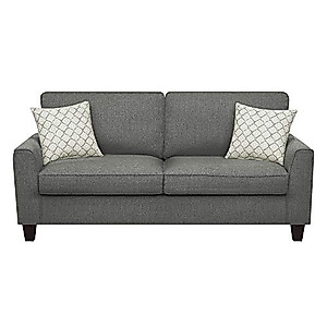 Serta Deep Seating Astoria 78" Sofa in Dark Gray