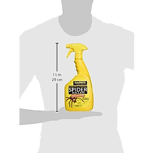 HARRIS Spider Killer, Liquid Spray with Odorless and Non-Staining Formula (32oz)