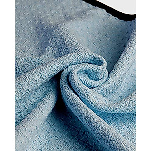 Adam's Waterless Wash Microfiber Towel - Waffle Weave Design Traps Dirt & Safely Cleans Your Car, Boat, RV, Truck, and More - Dries, Cleans with Waterless Wash System (2 Pack)