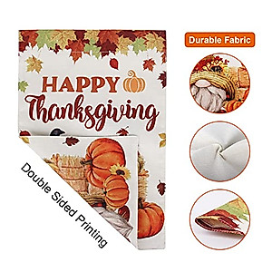 Gnome Seasonal Garden Flags, Small Welcome Gnome Garden Decor Yard Flag Set of 12 Double Sided Printed, Spring Easter Flags Decor for Outdoor Decorations,Holiday Garden Flags for All Seasons 12x18