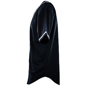 ChoiceApparel Mens Baseball Team Jerseys (Large, 077-Black)