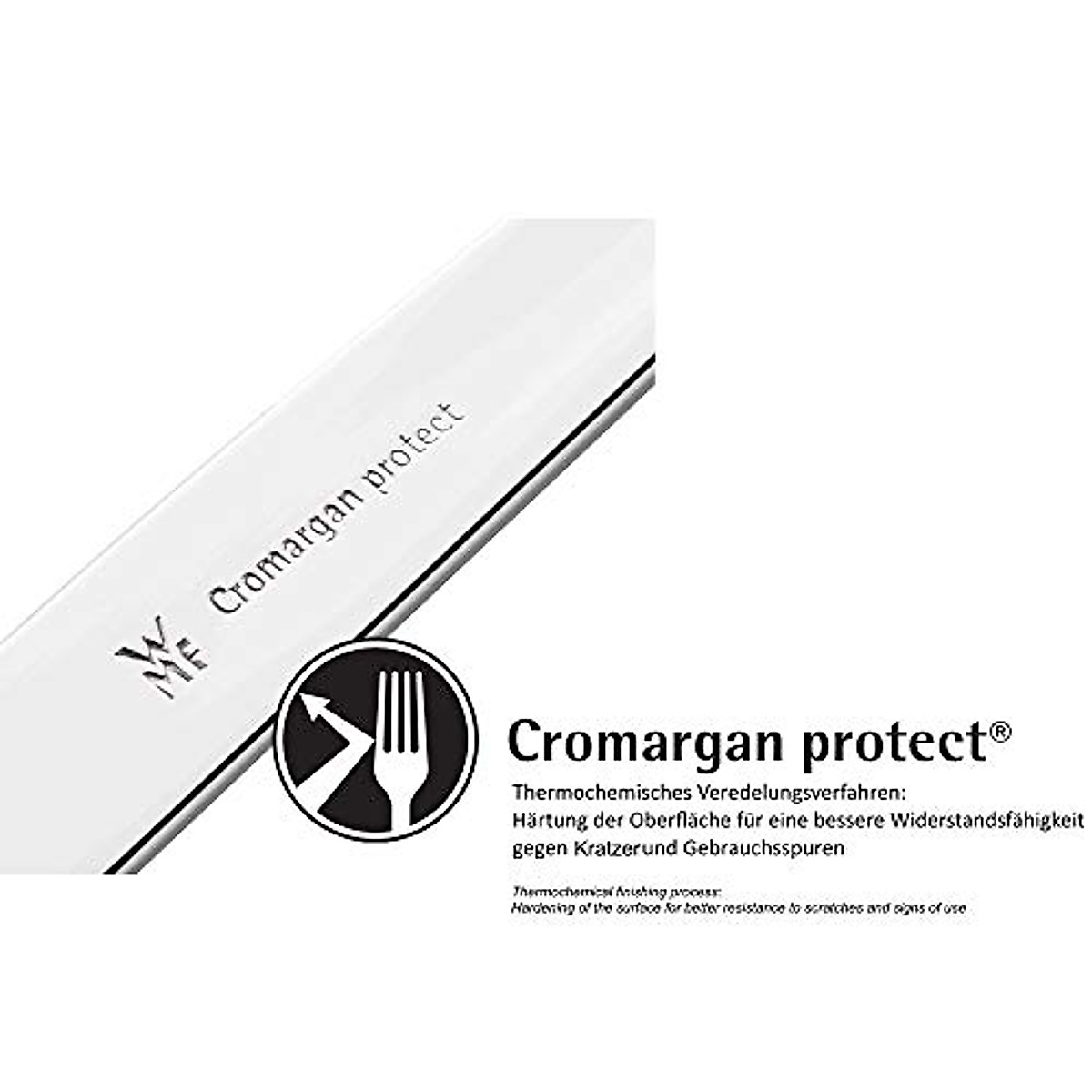 WMF Vision Cromargan Protect Cutlery Set for 12 People, 49 x 39 x 10 cm, Silver, 66 Pack