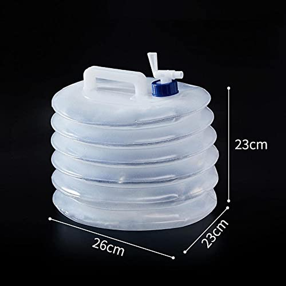 Car Collapsible Bucket Folding Foldable Portable 5L/10L/15L Plastic Water Bucket WithTap for Outdoor Garden Camping Fishing BBQ