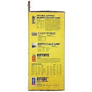 Zoo Med Laboratories SZMFSP2 Bearded Dragon Food Sampler