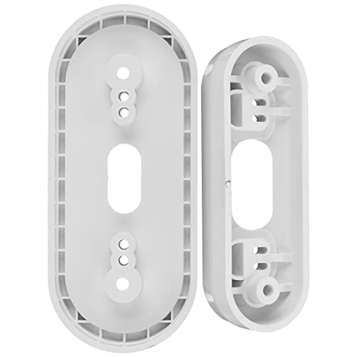 AirTech Home Automation Wedge Extender Kit Mount Compatible with Nest Hello 1st Generation, White Classic Pill Made for Nest Hello, Outdoor use.