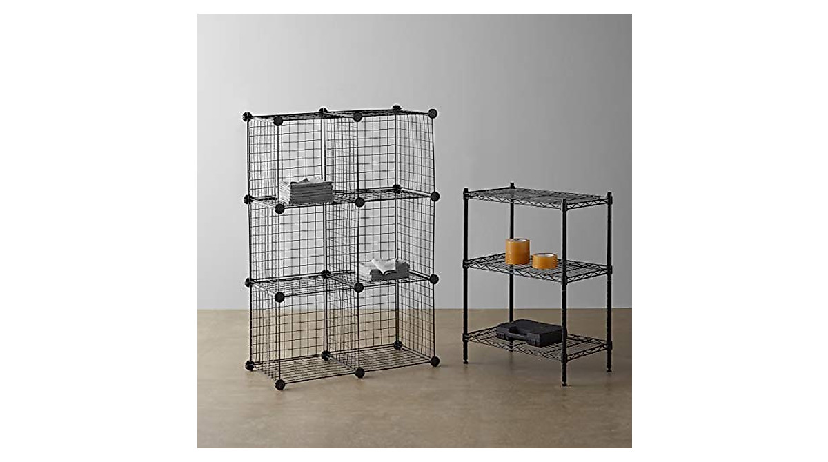 Amazon Basics Heavy Duty Storage Shelving Unit & Wire Shelves