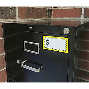 Sunburst Systems 7071 Large Item Pricing Stickers, 75 Count, with Space to Write Pricing