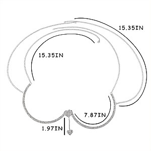 Jeweky Rhinestone Bra Chest Chains Sparkly Body Chain Silver Chest Body Jewelry Bikini Nightclub Bra Body Jewelry Accessories for Women